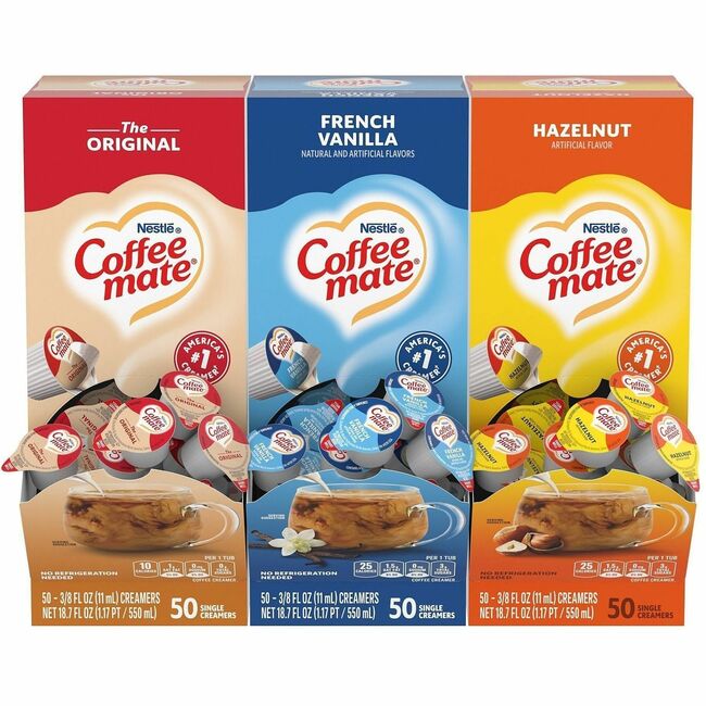 Coffee mate Flavor Variety Pack Liquid Creamer Singles | Nestle ...