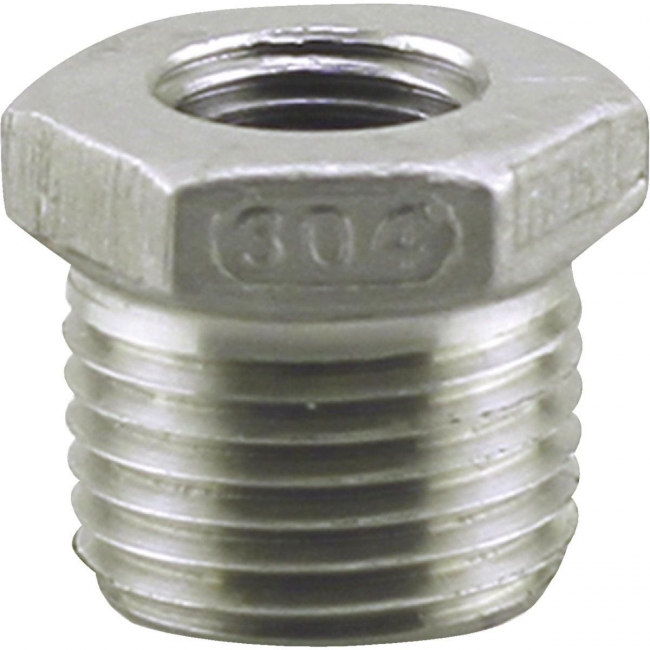 U2 SSB 0503 PLUMB EEZE 1 2 In MIP x 3 8 In FIP Stainless Steel Bushing ...