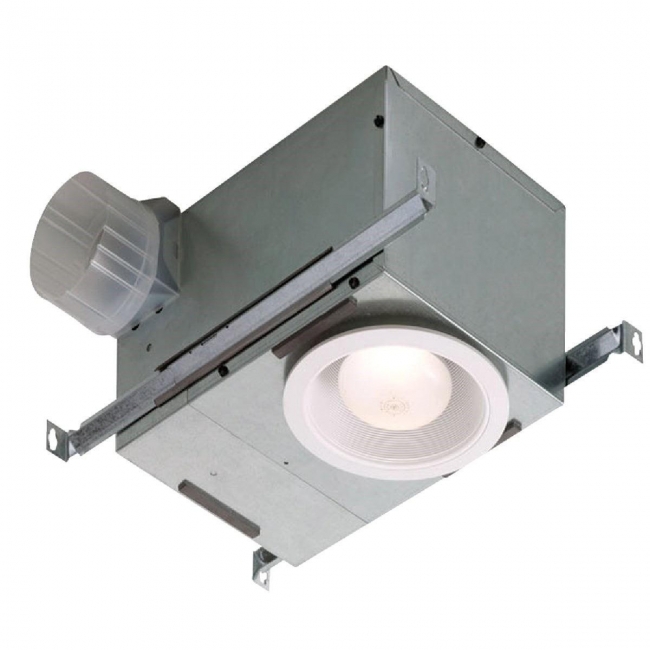 744 Broan 70 CFM 1 5 Sones 120V Bath Exhaust Fan with Recessed Light ...
