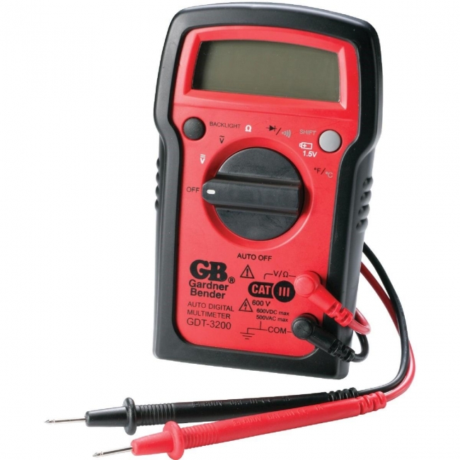 GDT 3200 Gardner Bender 7 Function Digital Multimeter | GB-Electrical ...