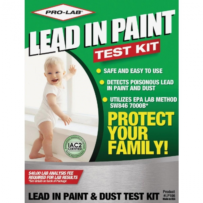 LP106 Pro Lab Dust Wipes Lead Test Kit | Pro-Lab | PLILP106