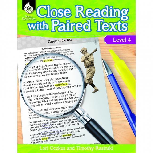 Close Reading with Paired Texts Book Level 4 | SHELL-EDUCATION | SEP51360