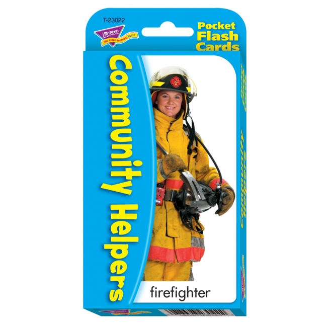 Community Helpers Pocket Flash Cards | TREND-ENTERPRISES-INC- | T23022