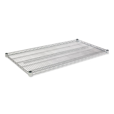 Industrial Wire Shelving Extra Wire Shelves 2C 48w x 24d 2C Silver 2C 2 ...