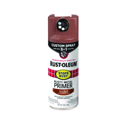 Stops Rust 5 in 1 Spray Paint Rusty Metal 12 oz Aerosol Can | RUST ...