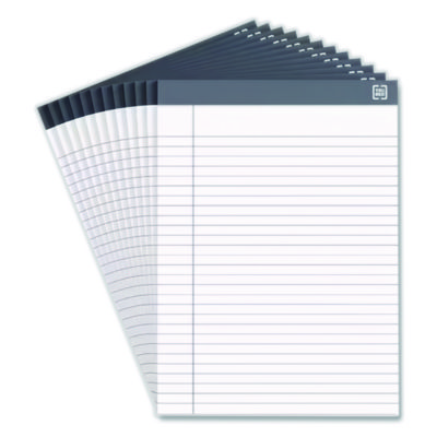 Notepads 2C Wide 2FLegal Rule 2C 50 White 8 5 x 11 75 Sheets 2C 12 ...