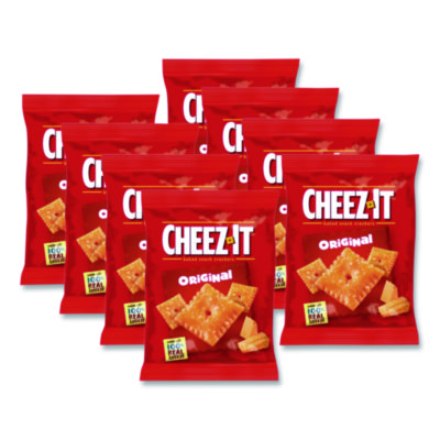 Cheez It Crackers 1 5 oz Single Serving Snack Pack 8 Box | KELLOGG-S ...