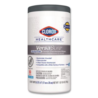 VersaSure Cleaner Disinfectant Wipes 2C 1 Ply 2C 6 75 x 8 2C Original ...