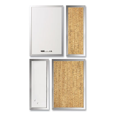 Metallic Silver Positive Flow Message Board Set 2C 282 29 Magnetic Dry ...